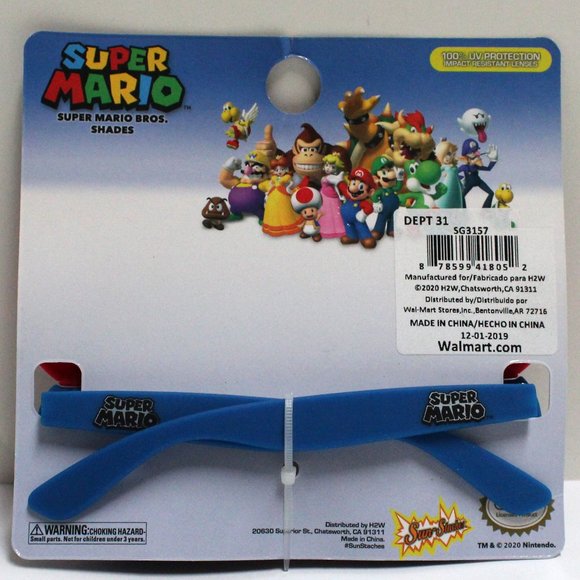 Sun-Staches | Accessories | Older Super Mario Bros 0 Uv Protection ...